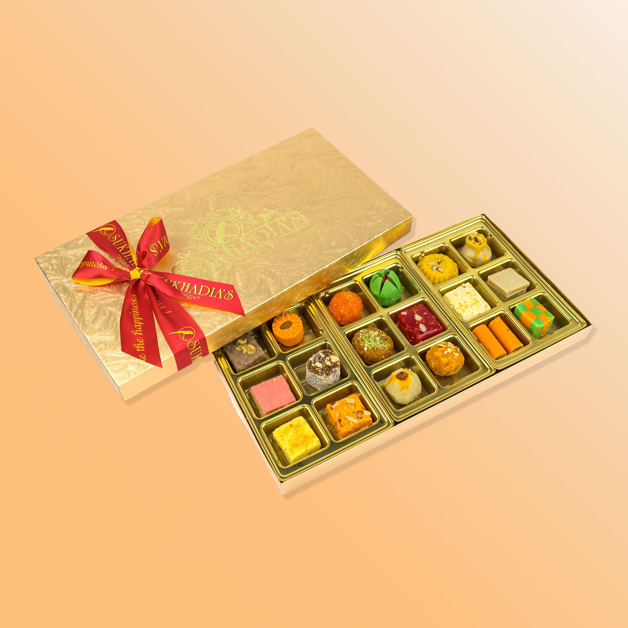 Sukhadia Exclusive Gold 18pc - Luxury Gift Assortments – Sukhadia's