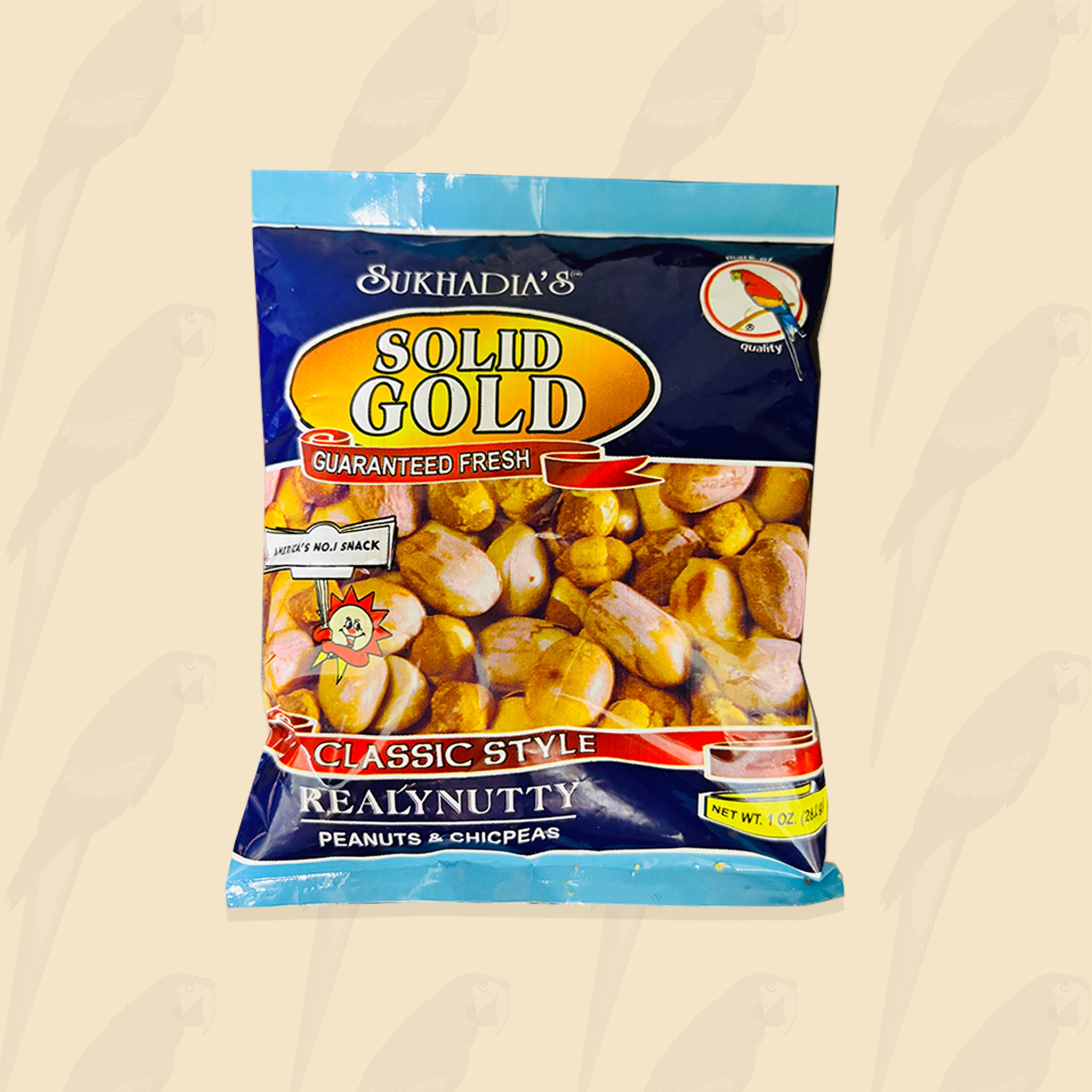 Mini Pouch - Peanuts & Chickpeas - Indian Snack – Sukhadia's