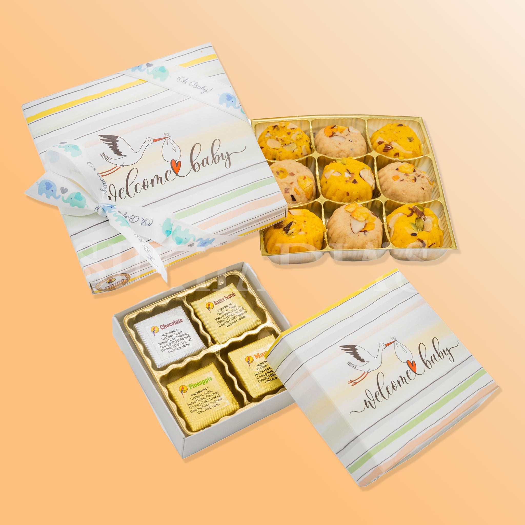 Welcome Baby Penda & Bites - Luxury Gift Assortments – Sukhadia's