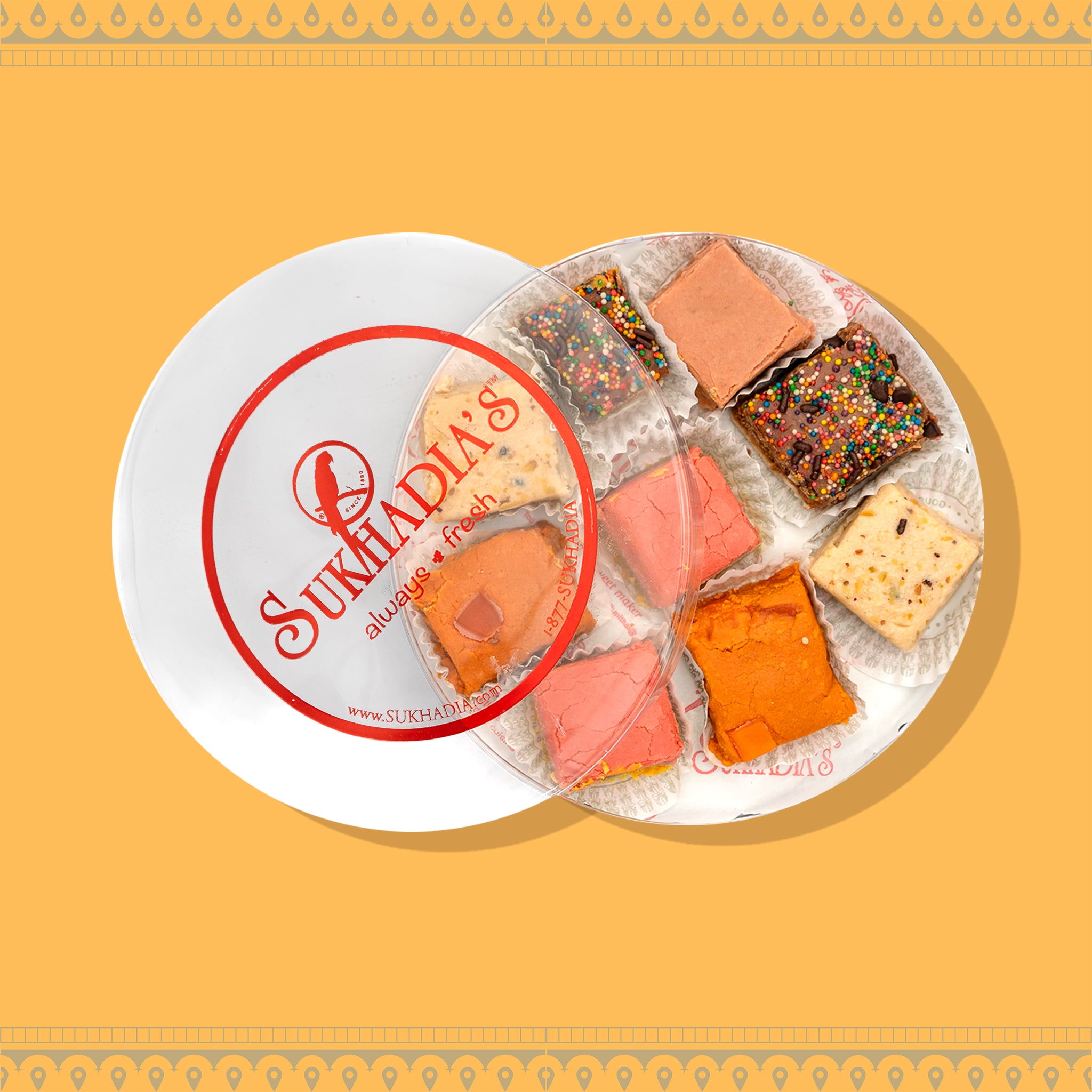 Mixed Burfi (Sugar Free) - Indian Sweets – Sukhadia's